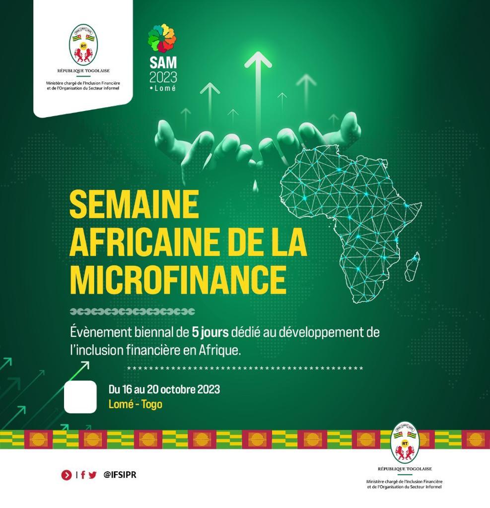 SEMAINE AFRICAINE DE LA MICROFINANCE 2023 : Lomé accueille, du 16 au 20 octobre prochain, près ...